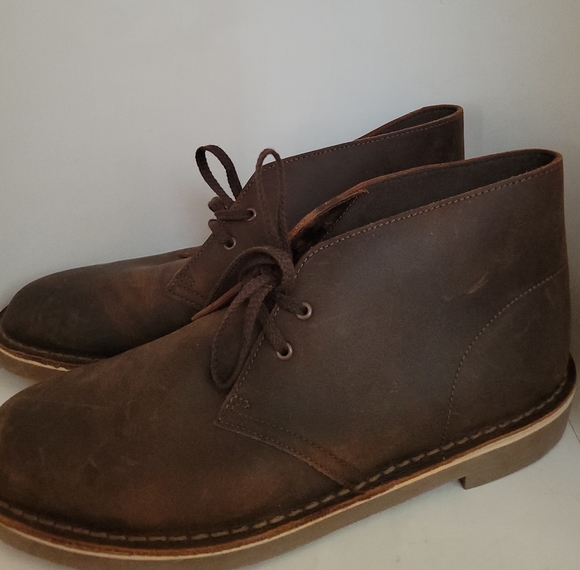 Clarks | Shoes | Clarks Mens Bushacre 3 Dark Burnish Brown Leather ...
